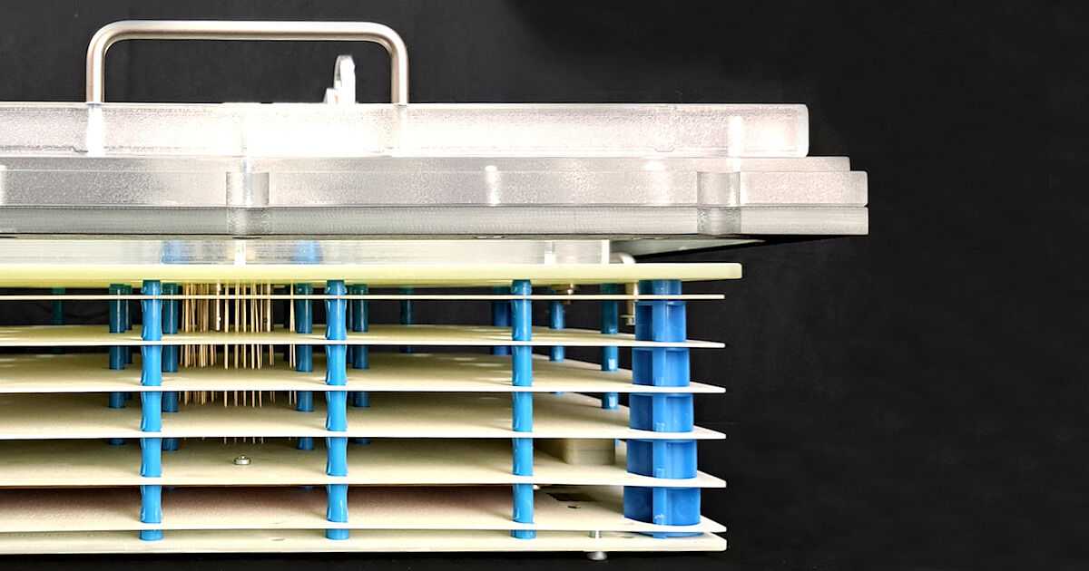 Vacuum test fixture with rigid pin Interchangeable kit | GPS ...